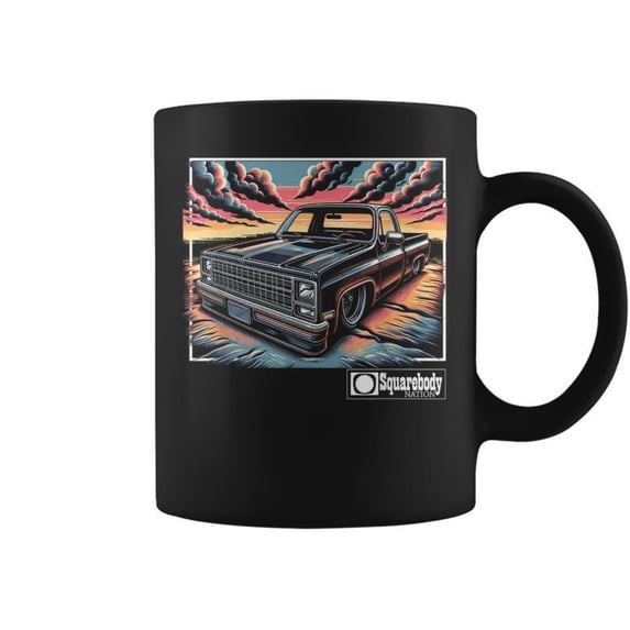 Squarebody Classic Square Body Squarebody Life Sunset Coffee - Walmart.com