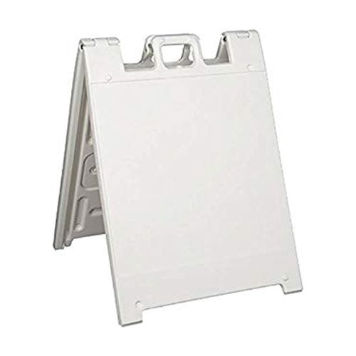 Squarecade 36 A-Frame Portable Sign Stand, Color=White - Walmart.com