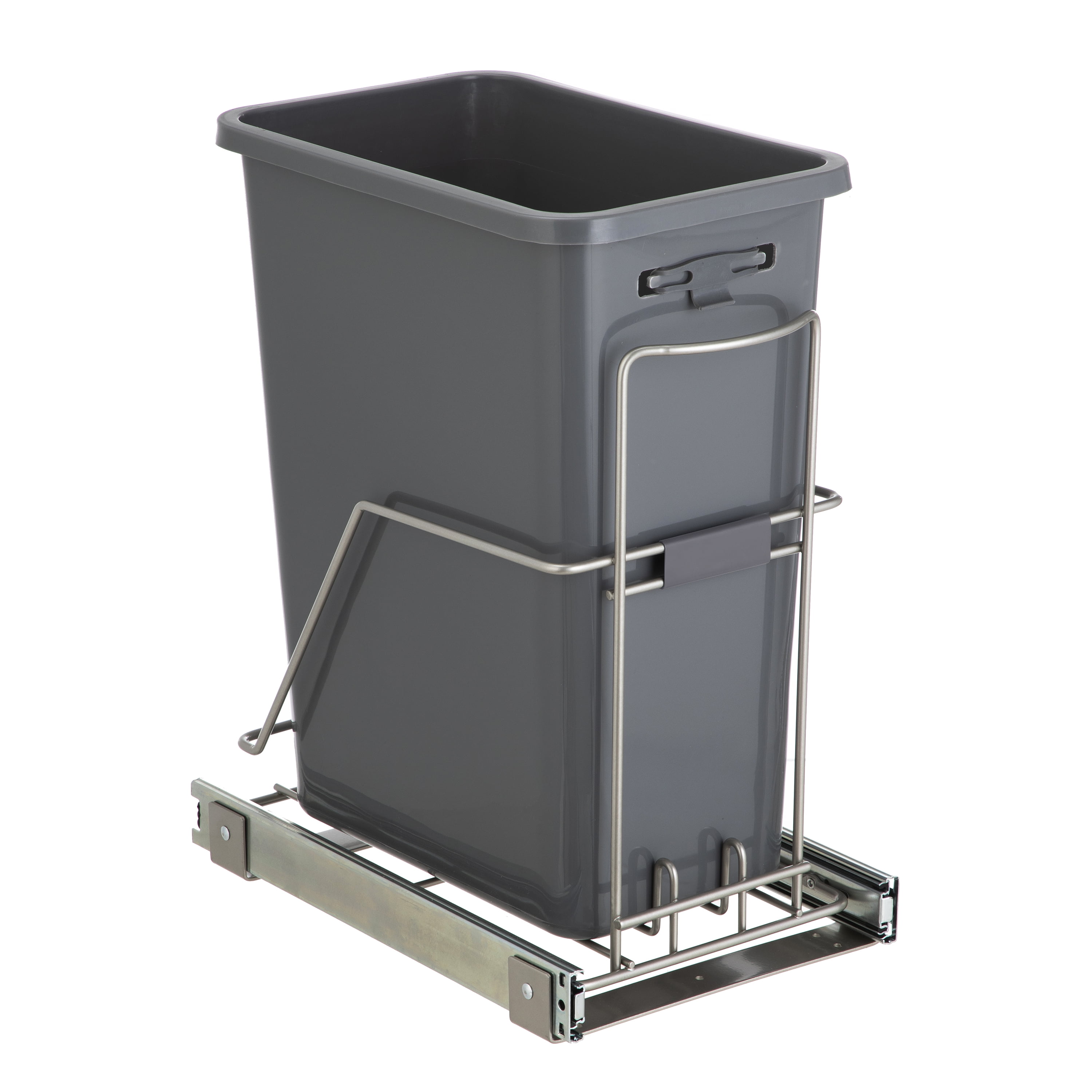 Squared Away 13 gal Kitchen Pull Out Cabinet Sliding Garbage Can ...