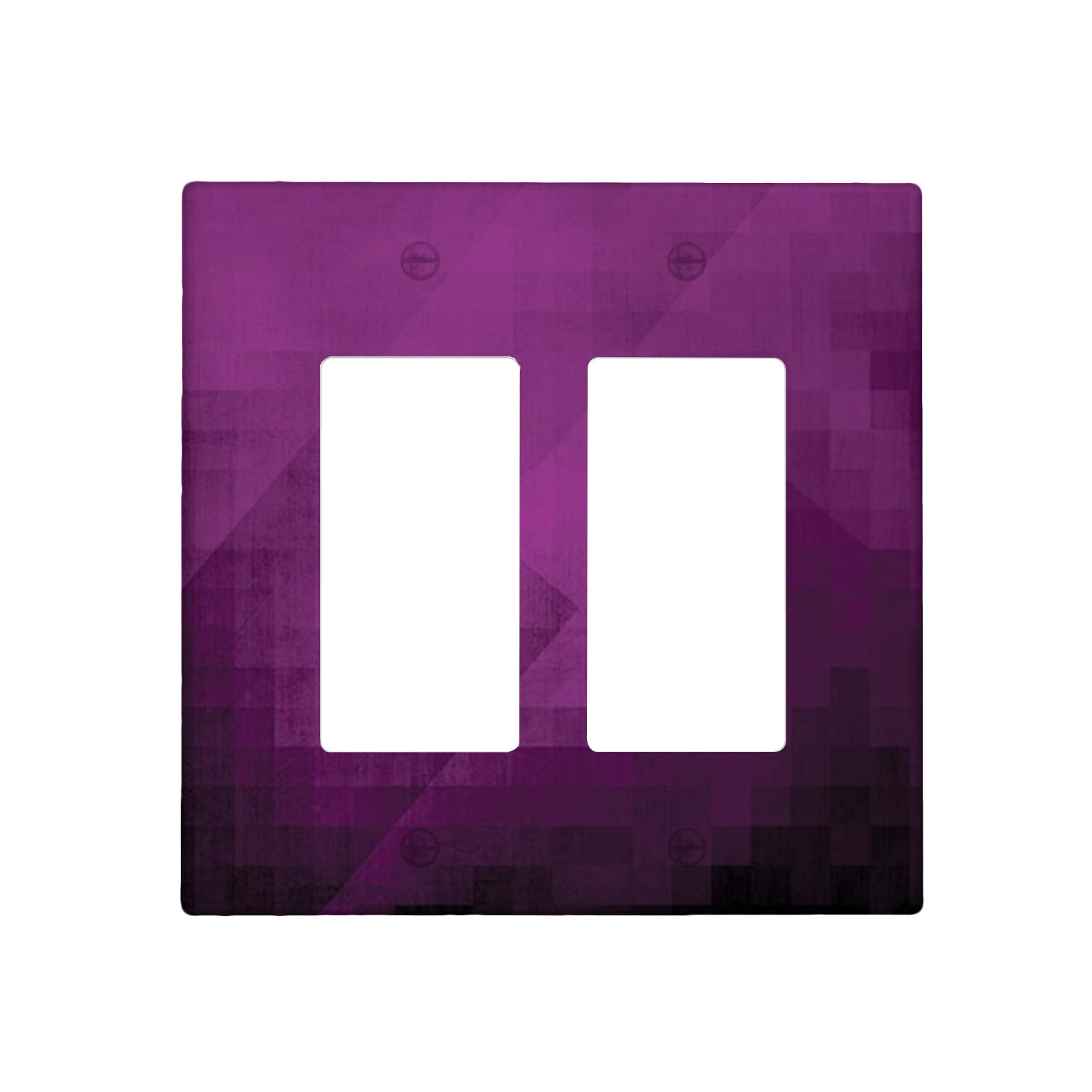 Squares,Duplex Outlet Plate Switch Cover,Abstract Colored Squares ...