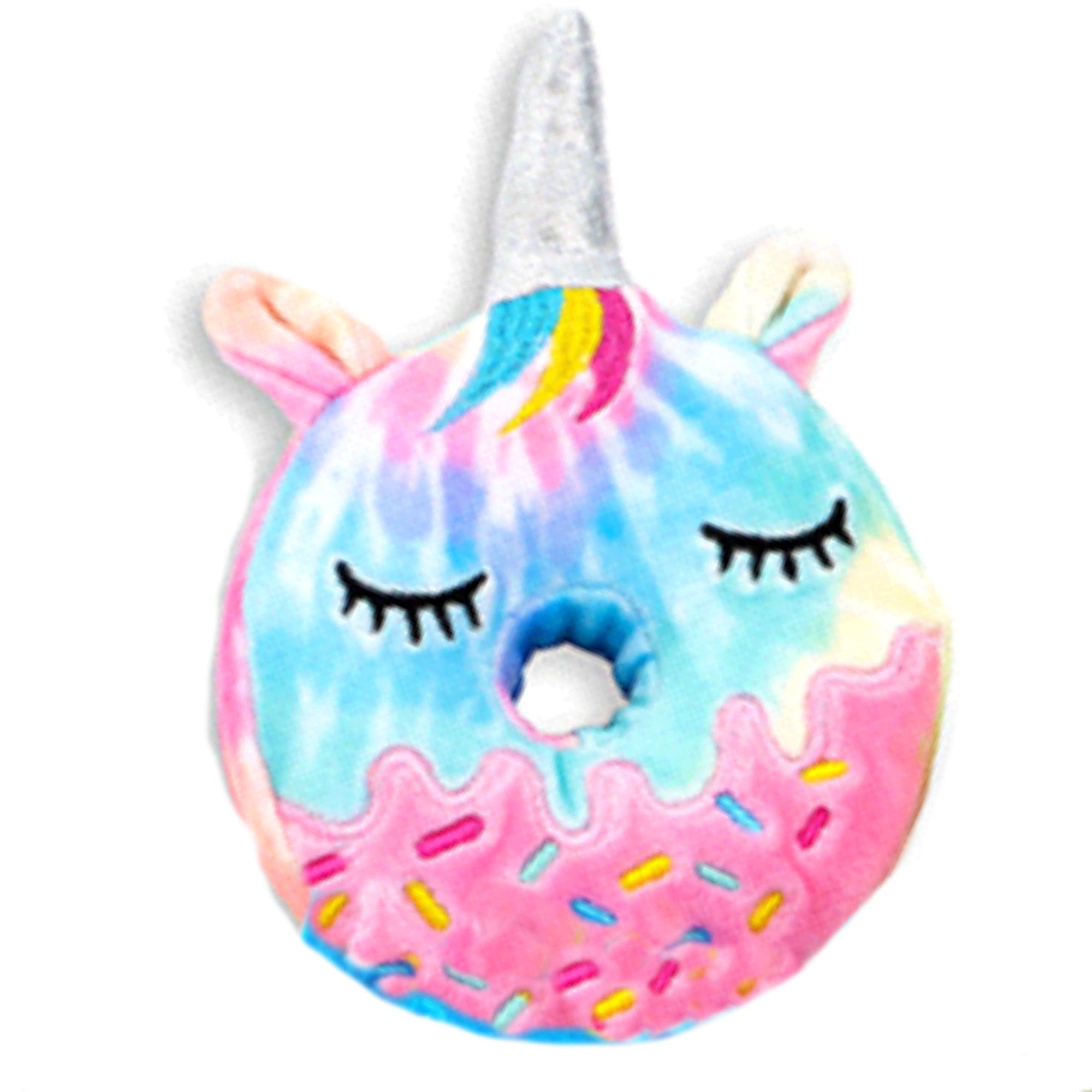 Squash Buddies Donut Shop Scented Slow Rise Plush 4" - Rainbow Unicorn ...
