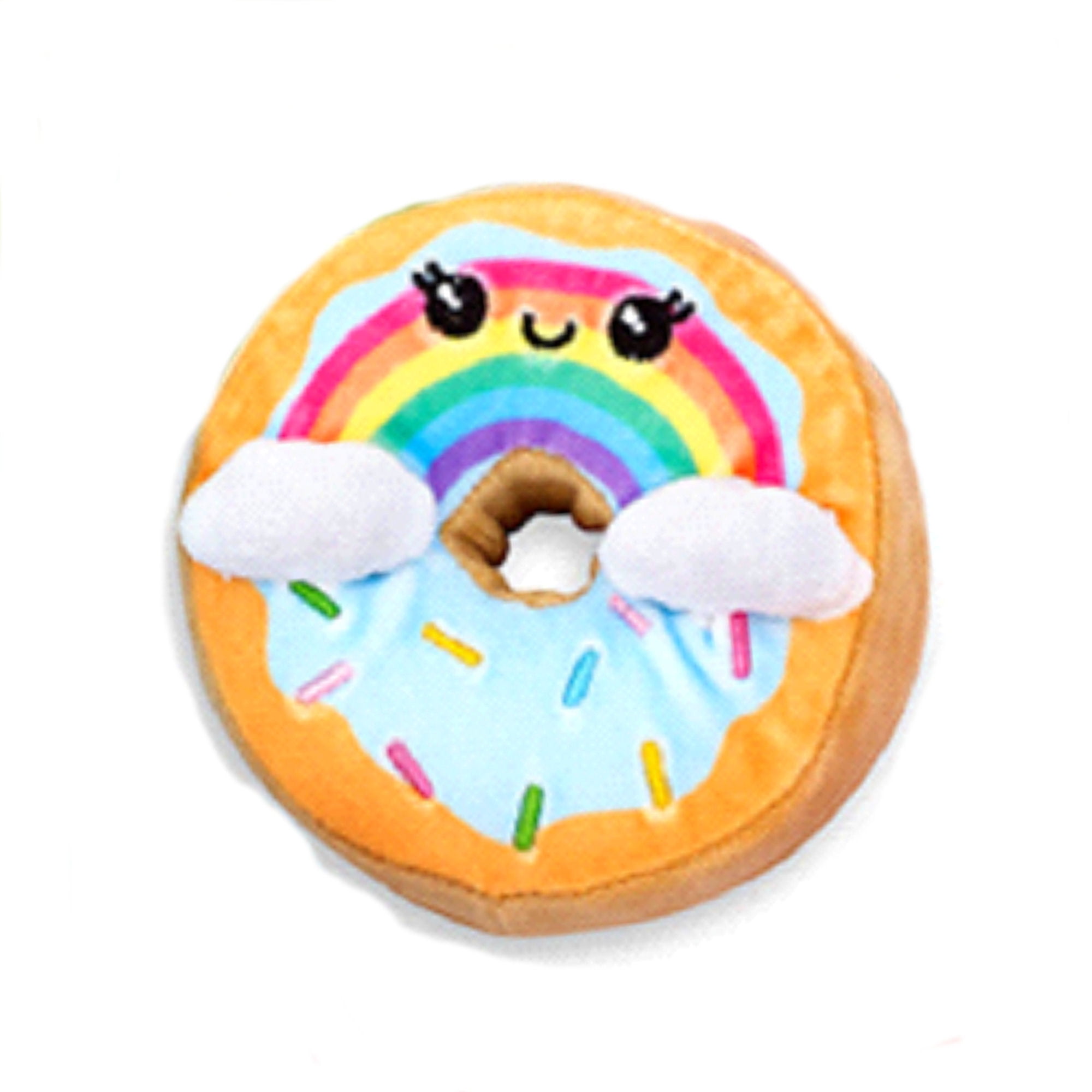 Squash Buddies Donut Shop Scented Slow Rise Plush 4" - Rainbow ...