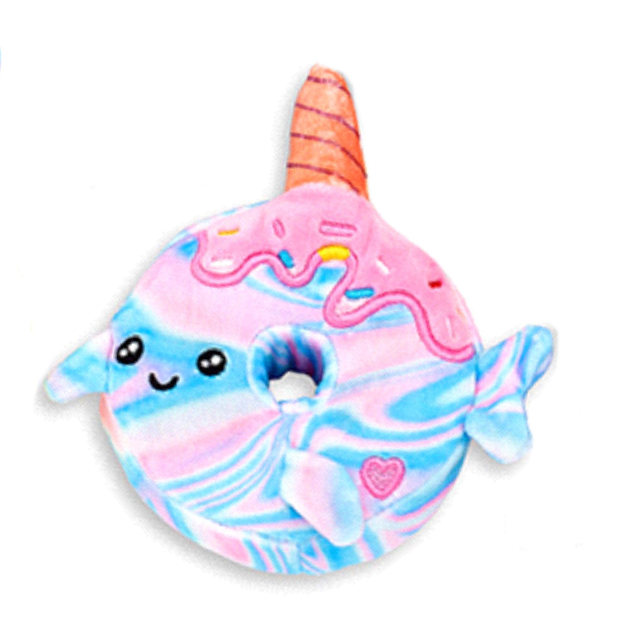Squash Buddies Donut Shop Scented Slow Rise Plush 4" -Unicorn Narwhale ...