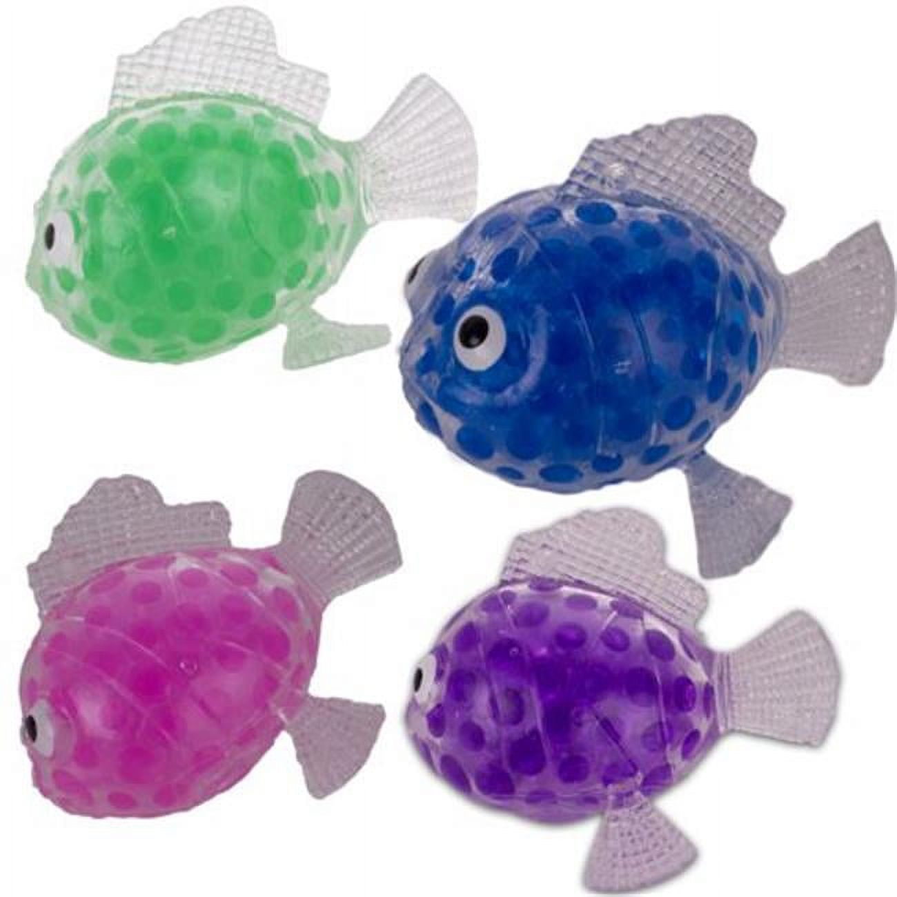 Squashy Assorted Design Fish Toy - Pack of 12 - Walmart.com