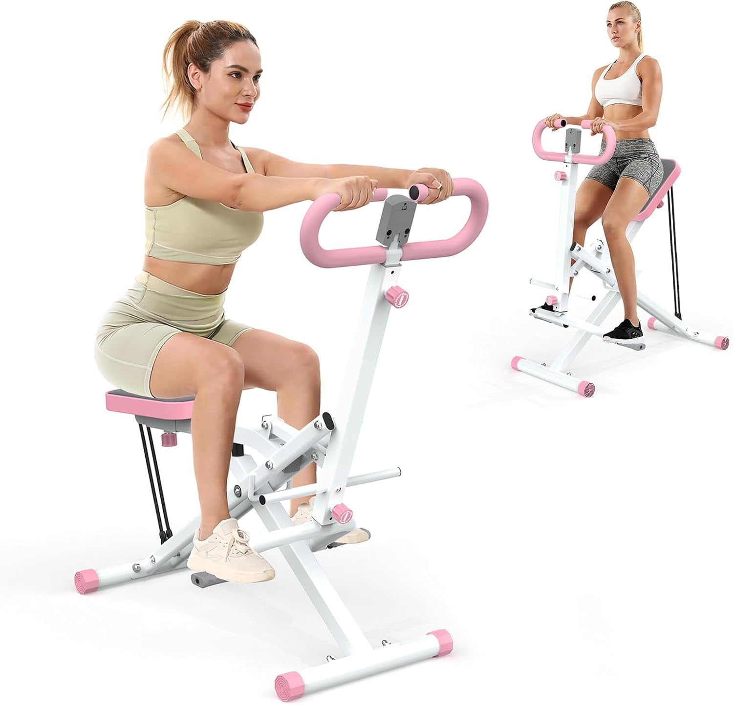 Squat Machine for Home, Assist Trainer for Glutes Workout Foldable with ...