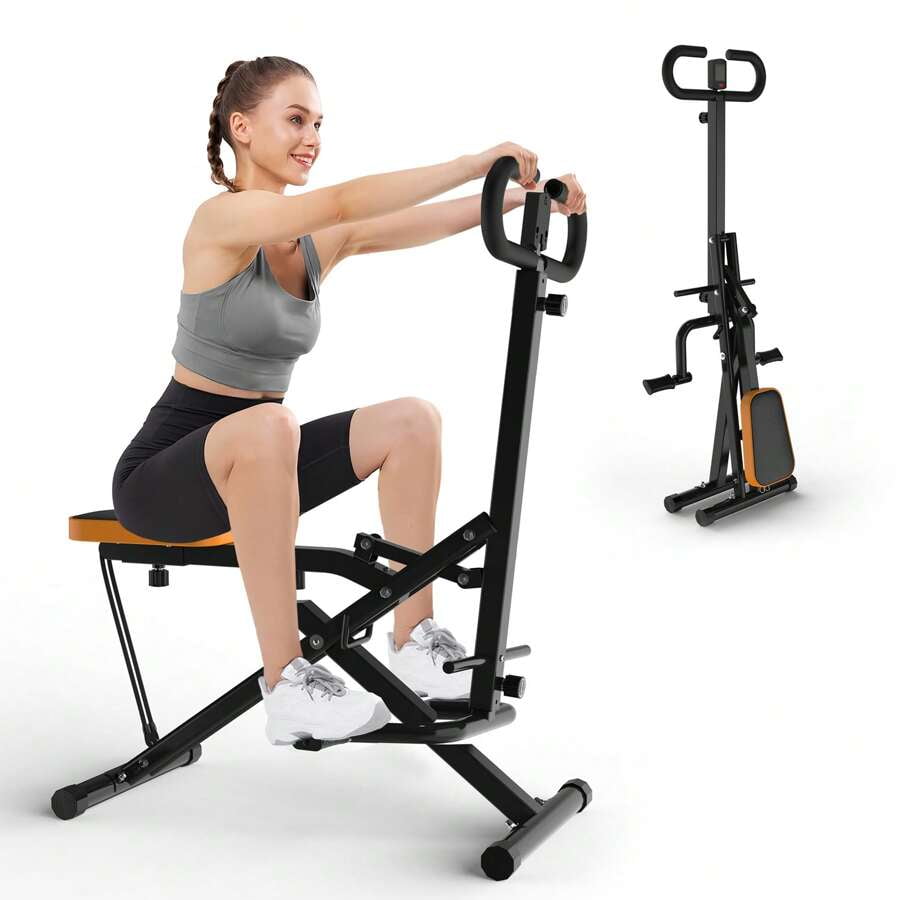 Squat Machine For Home, Assist Trainer For Glutes Workout Foldable With ...