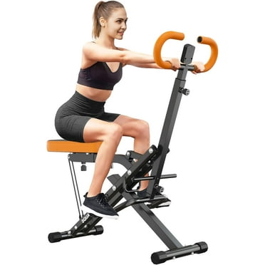 Squat Machine, 2 In 1 Squat Rowing Machine, Easy Setup & Foldable ...