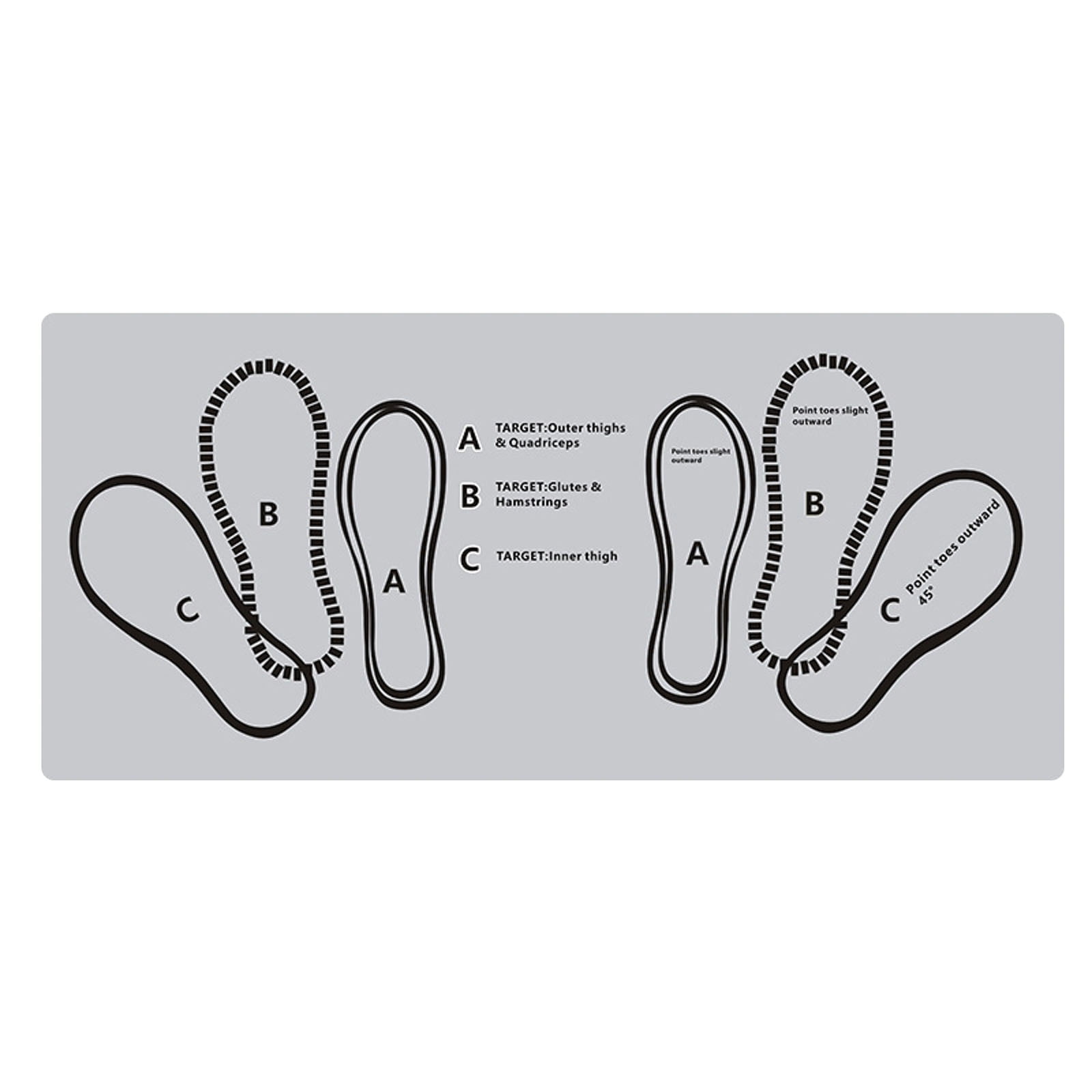 Squat Mat Knee Mat Squat Auxiliary Training Thick Anti Foot Placement ...