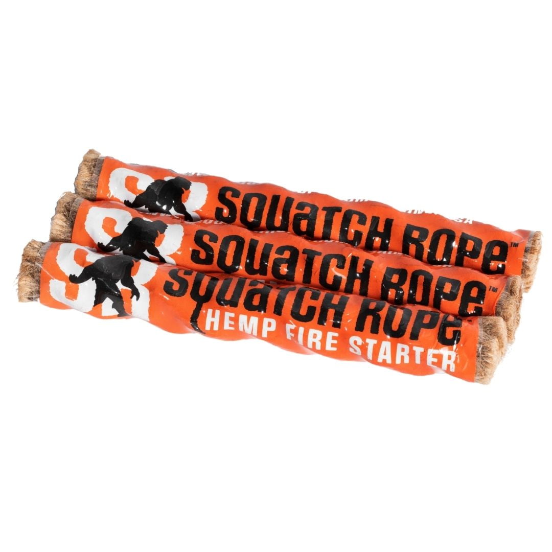 Squatch Rope Hemp Fire Starters (3-pack) - Walmart.com