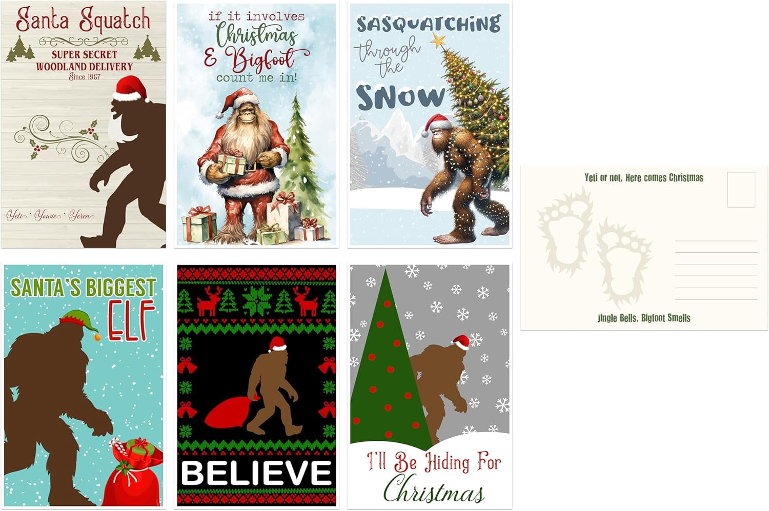 Squatch Super Secret Woodland Delivery - Holiday Christmas Themed Post ...