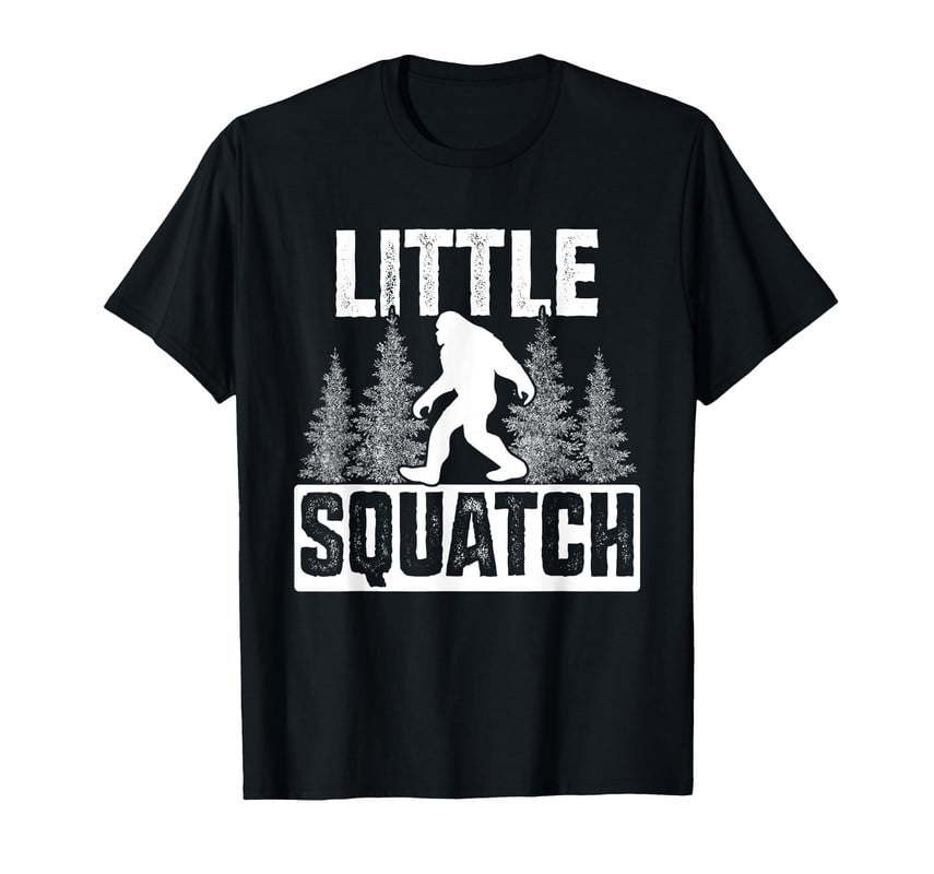 Squatchy Matching Family Bigfoot Shirts Little Squatch T-Shirt - Walmart.com