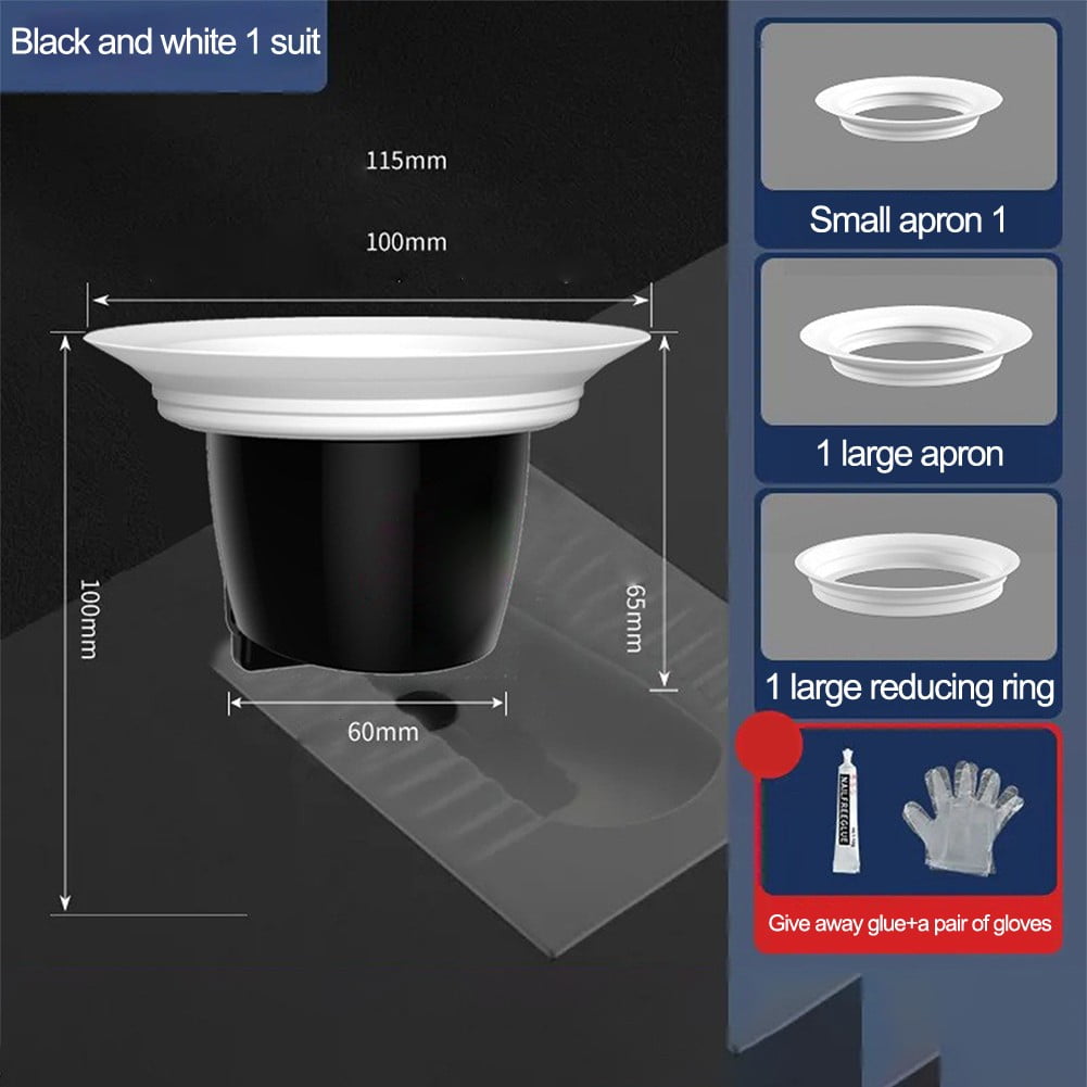 Squatting Toilet Odor Plug Squatting Pan Anti-smell Plug Plastic Anti ...