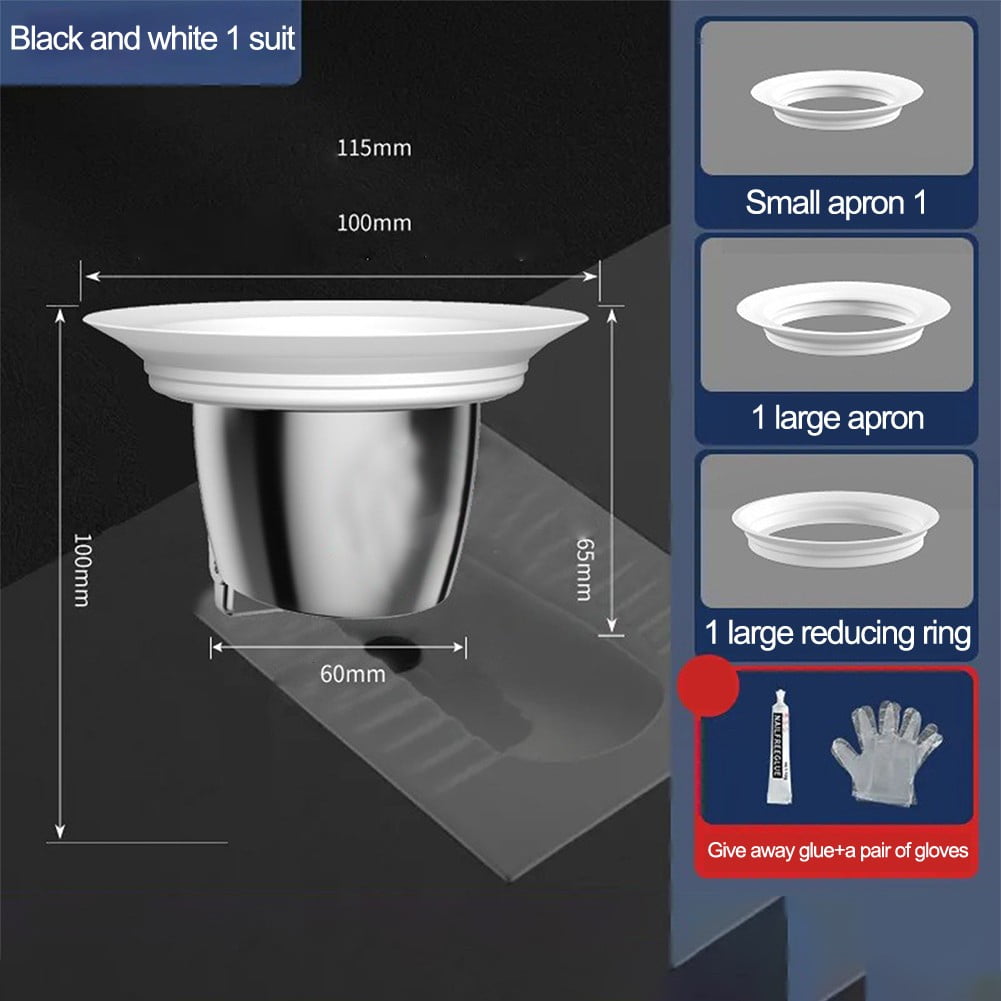 Squatting Toilet Odor Plug Squatting Pan Anti-smell Plug Plastic Anti ...