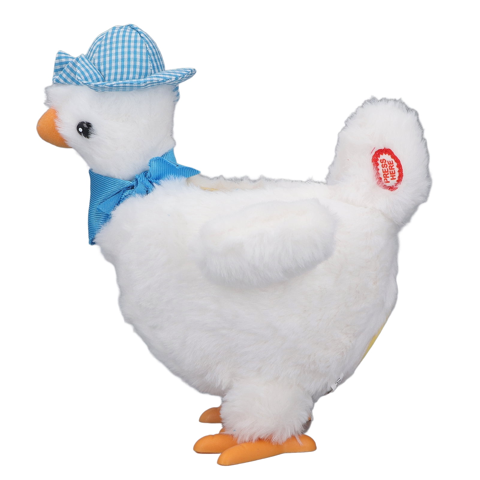 Squawking Chick Stuffed Animal,Electronic Interactive Plush Chicken Toy ...