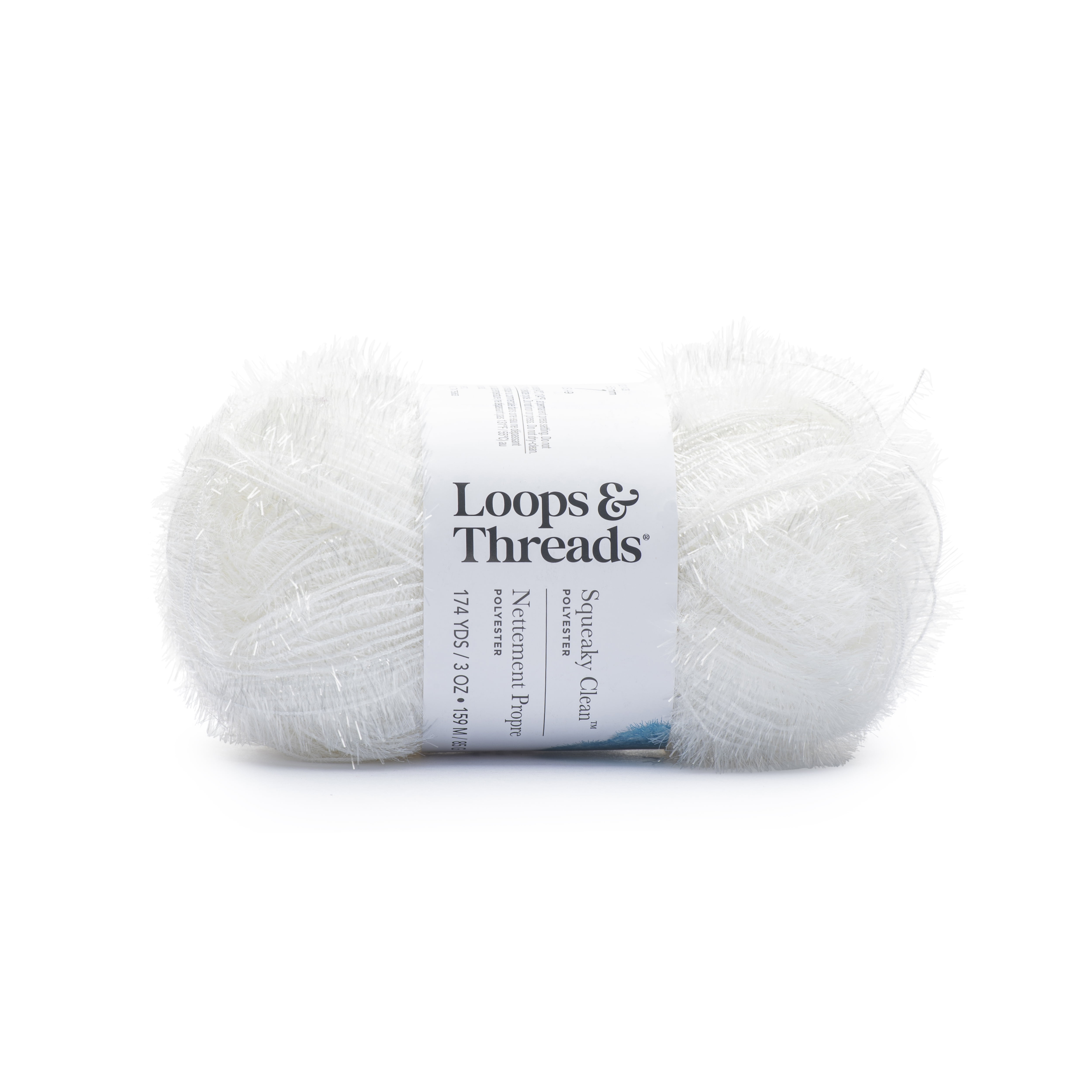 Squeaky Clean Sparkle Yarn by Loops & Threads - Yarn for Knitting ...