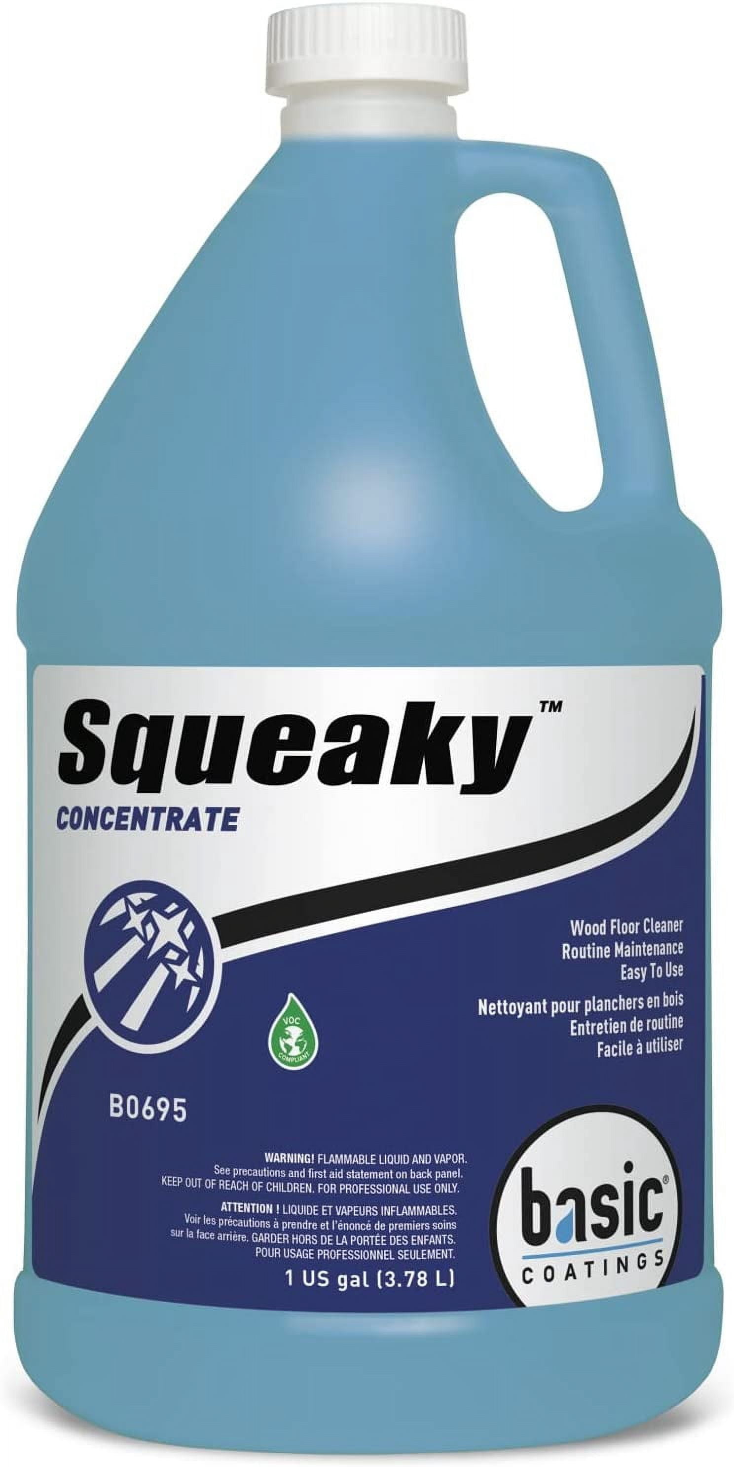 Squeaky Cleaner Concentrate | Hardwood Floor Cleaner | No Residue ...