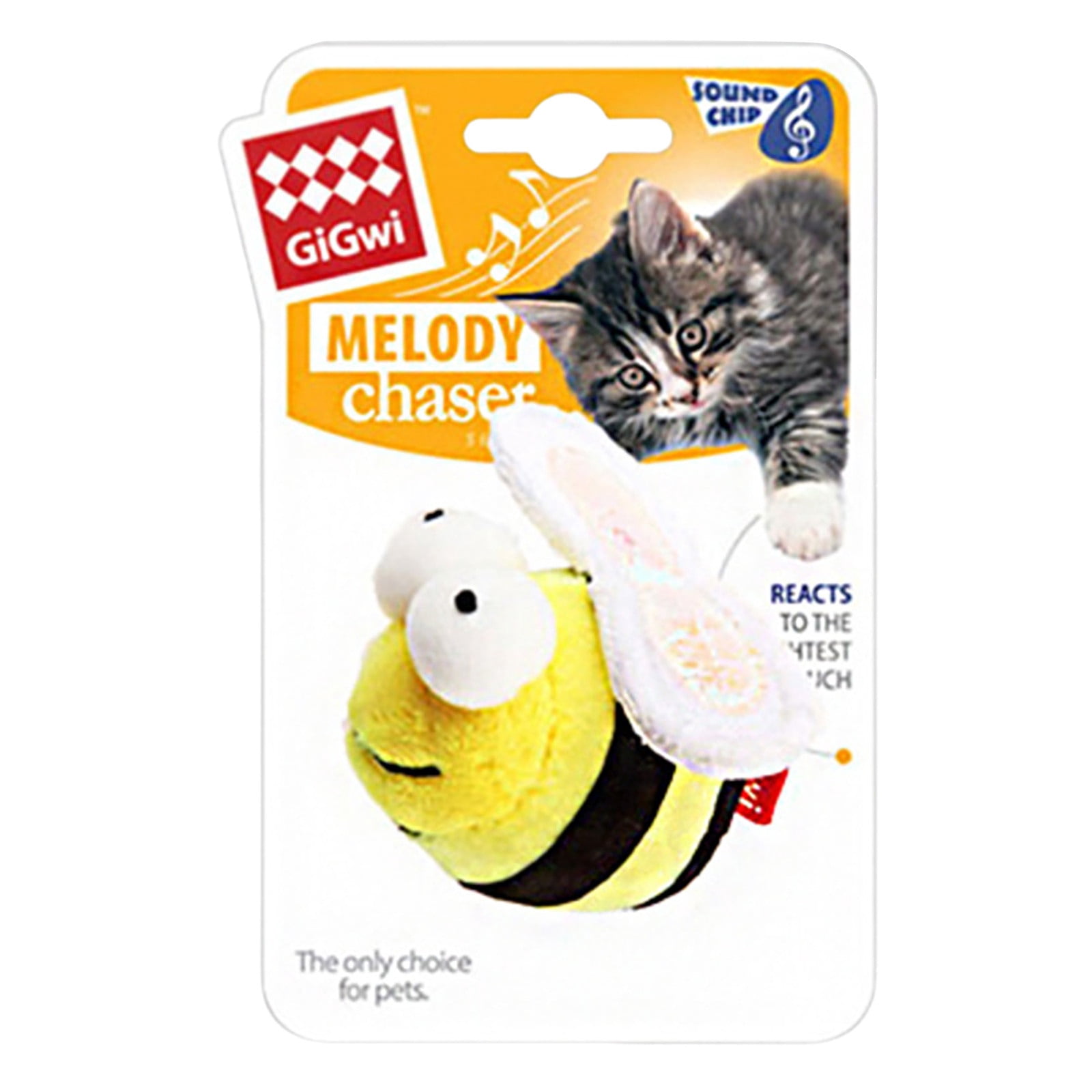 Squeaky Cricket Cat Toy Interactive Cat Toys Electronic Motion ...