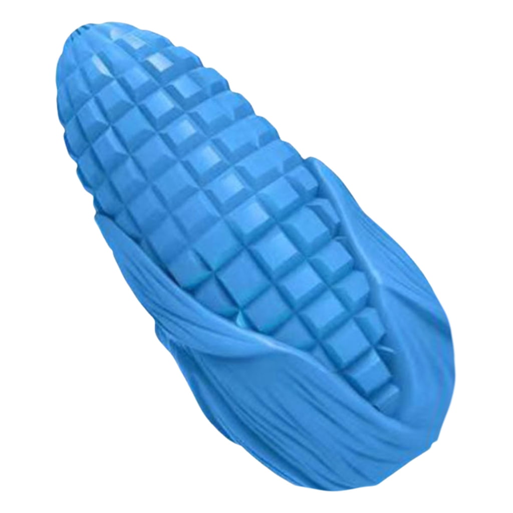 Squeaky Dog Chewing Corn Toy for Pet Teething Simulation Meaty Scented ...