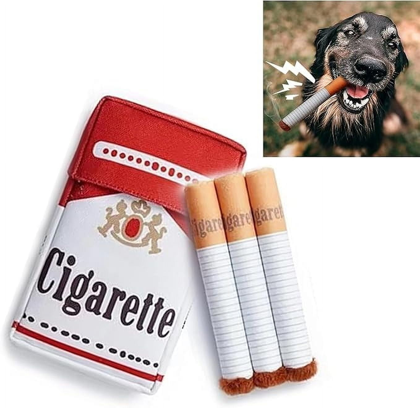 Squeaky Dog Toys 4PCS Giggles Interactive Dog Toys Funny Shape Plush ...