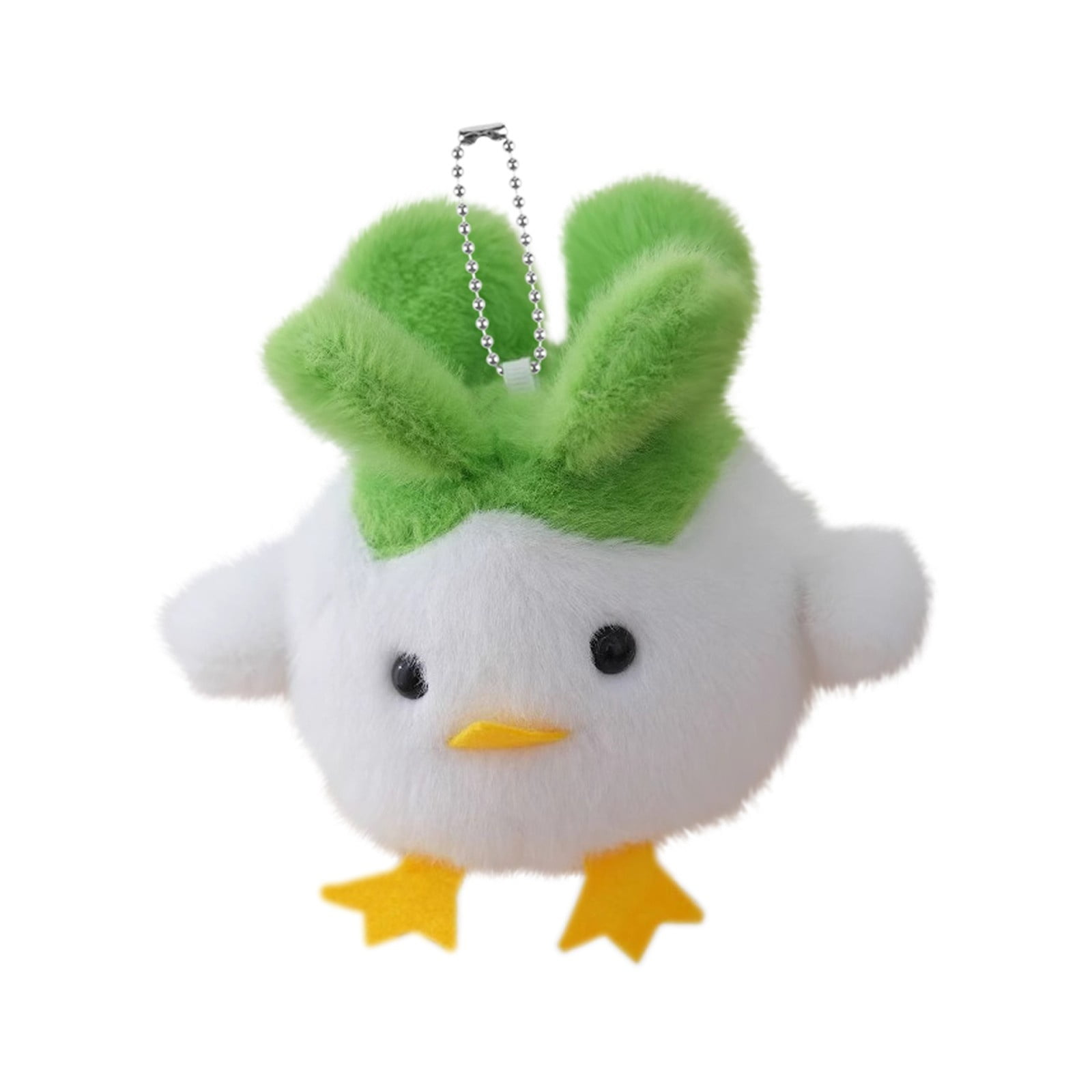 Squeaky Garlic Bird Plushie Stuffed Animal Doll Cute White Chicken ...