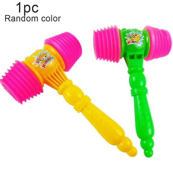 Squeaky Hammer Plastic Gavel Sensory Toy Hammer for Kids Portable ...
