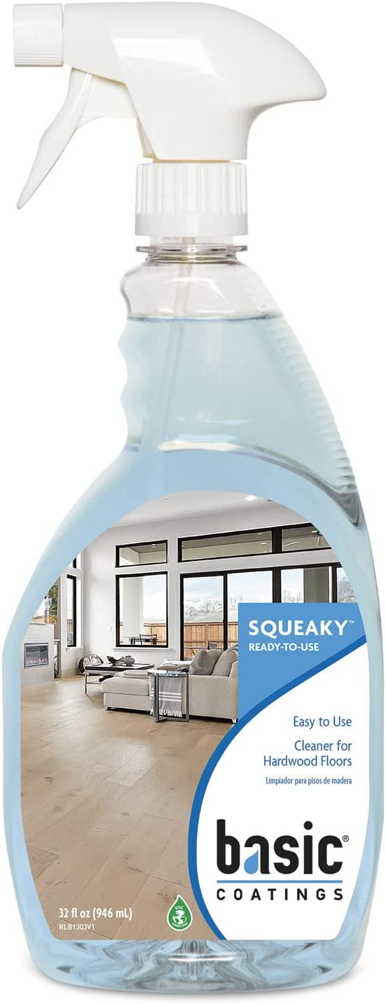 Squeaky Hardwood and Laminate Floor Cleaner Spray | Powerful Surface ...