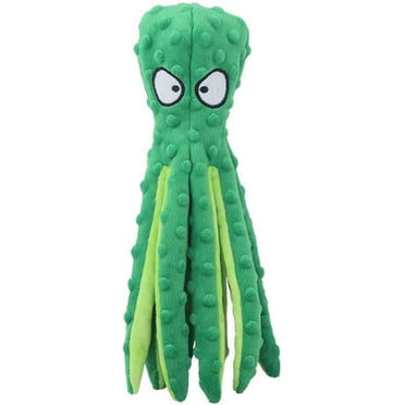 Vibrant Life Plush Dog Toys, Red Octopus, Medium Size 12-inch - Walmart.com