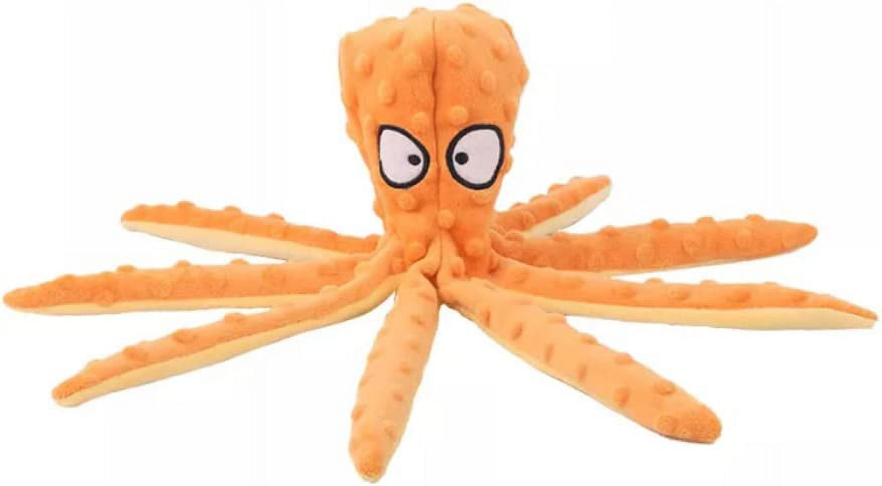Laytek Octopus Squeaky & Plush Dog Toy with Crinkle Paper & Squeaker ...