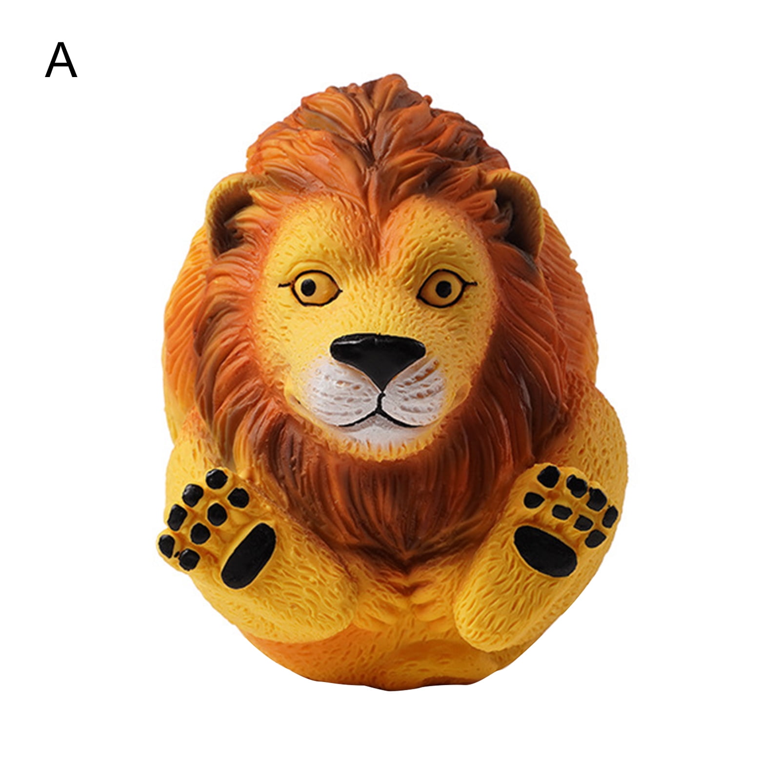 Squeaky Pet Toy in Animal Shape Bite-Resistant Latex Toy for Small to ...