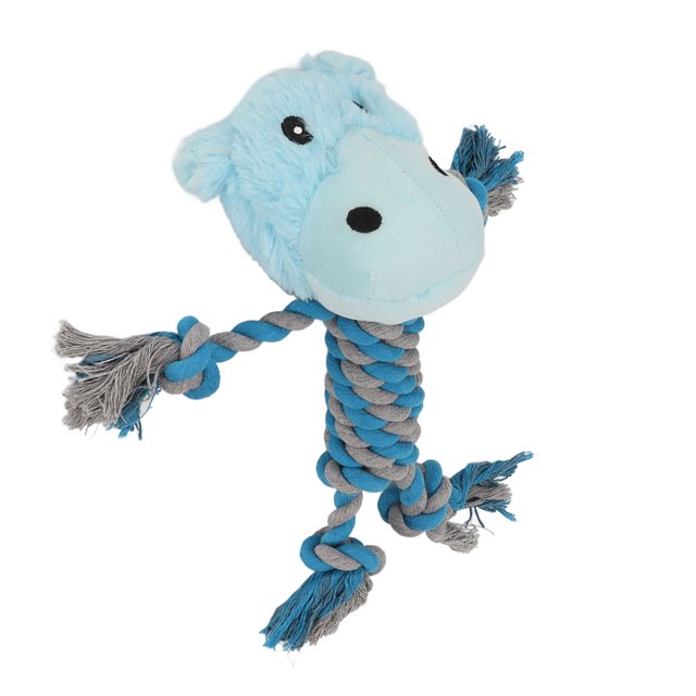 Squeaky Plush Dog Toy, Splicing Bite Resistant Tooth Protection Relieve ...