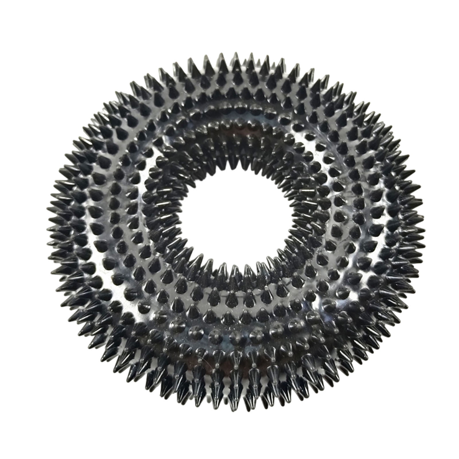 Squeaky Spiky Ring For Chewers Puppy Teething For Boredom Interactive ...