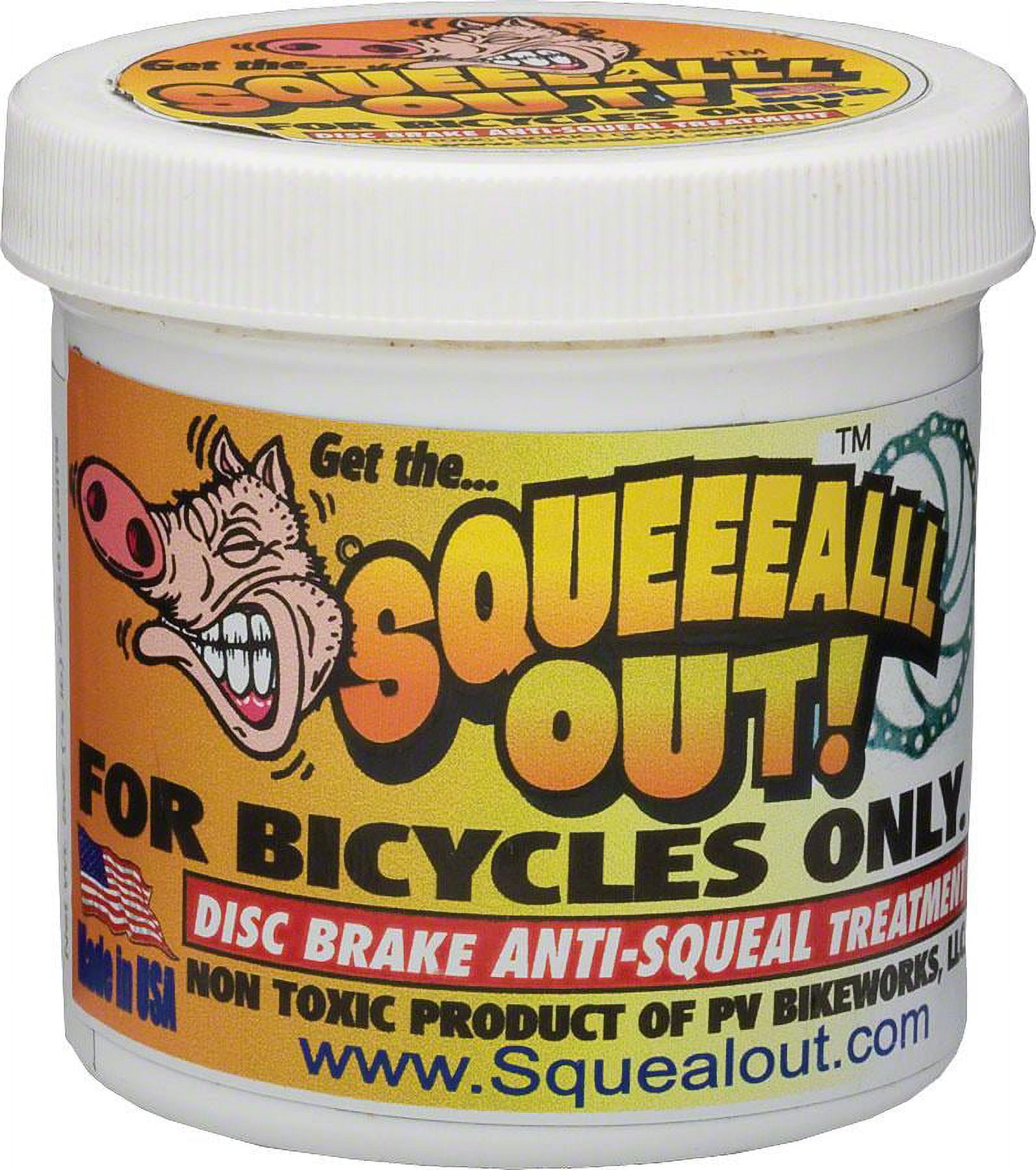 Squeal Out Anti-squeal Disc Brake Paste: 8oz Jar - Walmart.com