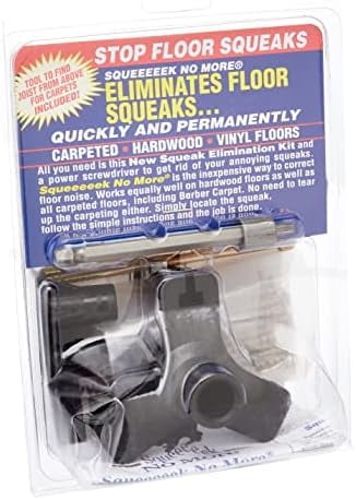 Squeeeeek No More 3233 Kit Eliminates Floor Squeak Through Carpet ...