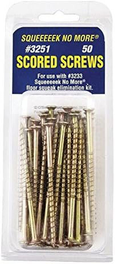 Squeeeeek No More Scored Screws - Walmart.com