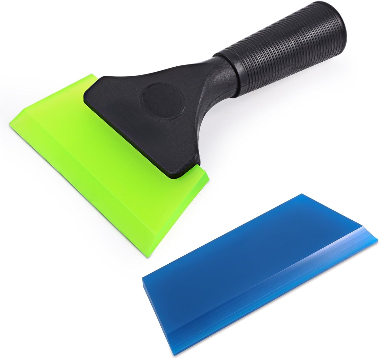 Squeegee Scraper Shower Mirror Glass Wiper Window Cleaner with 1 Extra ...
