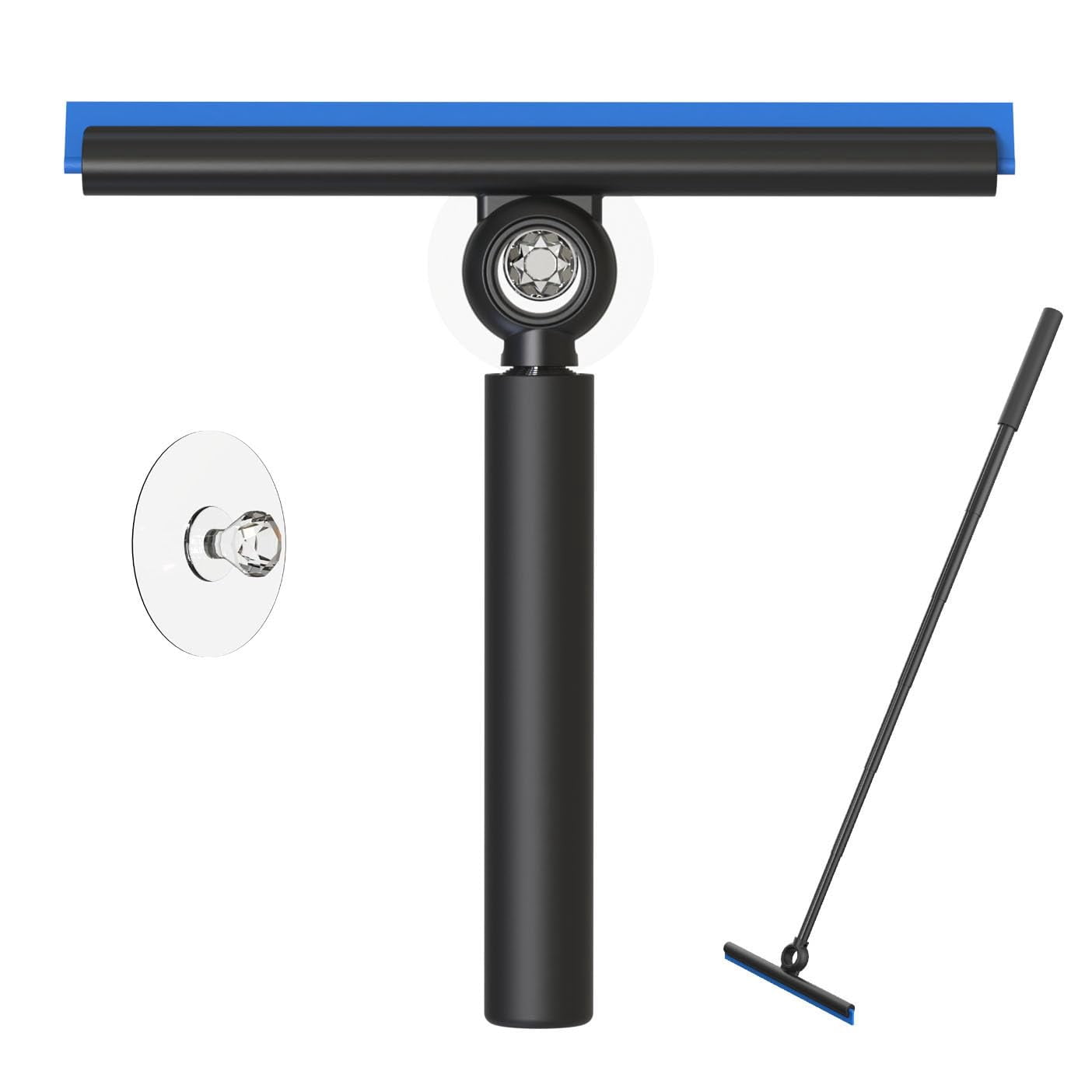 Squeegee for Window Cleaning, Shower Squeegee with Extension Pole ...