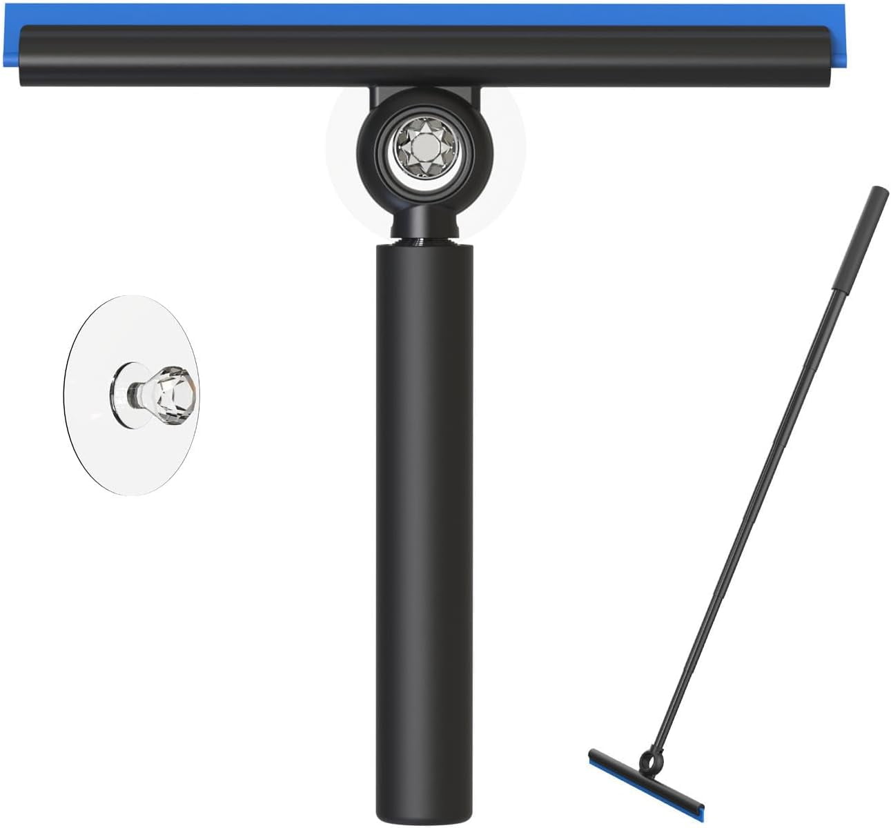 Squeegee for Window Cleaning, Shower Squeegee with Extension Pole ...