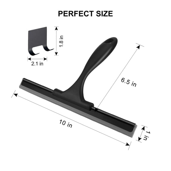 Squeegee for Shower Glass Door Stainless Steel Shower Squeegee for ...