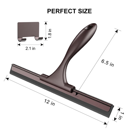 Squeegee for Shower Glass Door Stainless Steel Shower Squeegee for ...