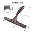 Squeegee for Shower Glass Door Stainless Steel Shower Squeegee for ...
