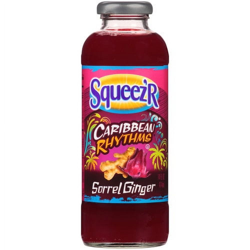 Squeez'R Caribbean Rhythms Sorrel Ginger Drink, 14 fl oz - Walmart.com