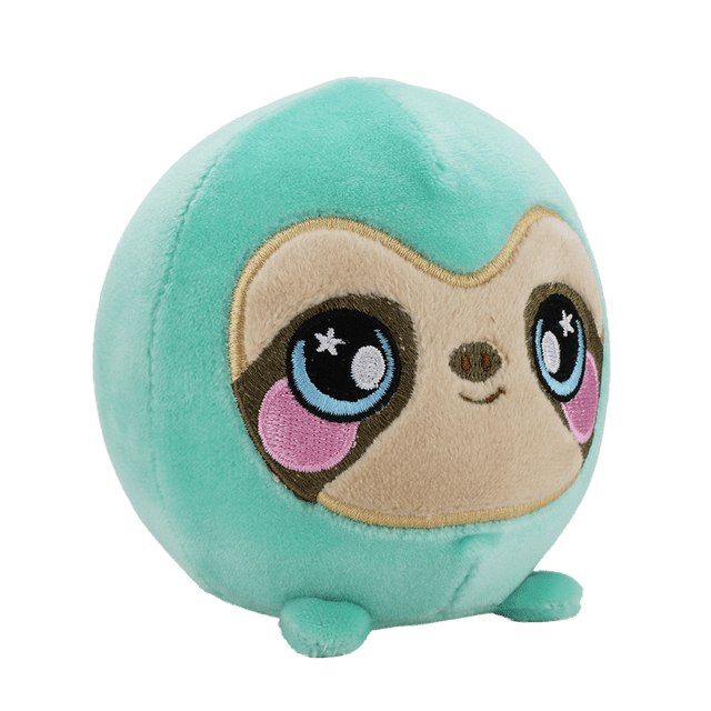 Squeezamals, Samantha Sloth - 3.5" Super-Squishy Foam Stuffed Animal ...