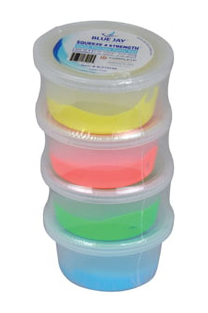 Squeeze 4 Strength 2 Oz. Hand Therapy Putty Set Of 4 - Walmart.com