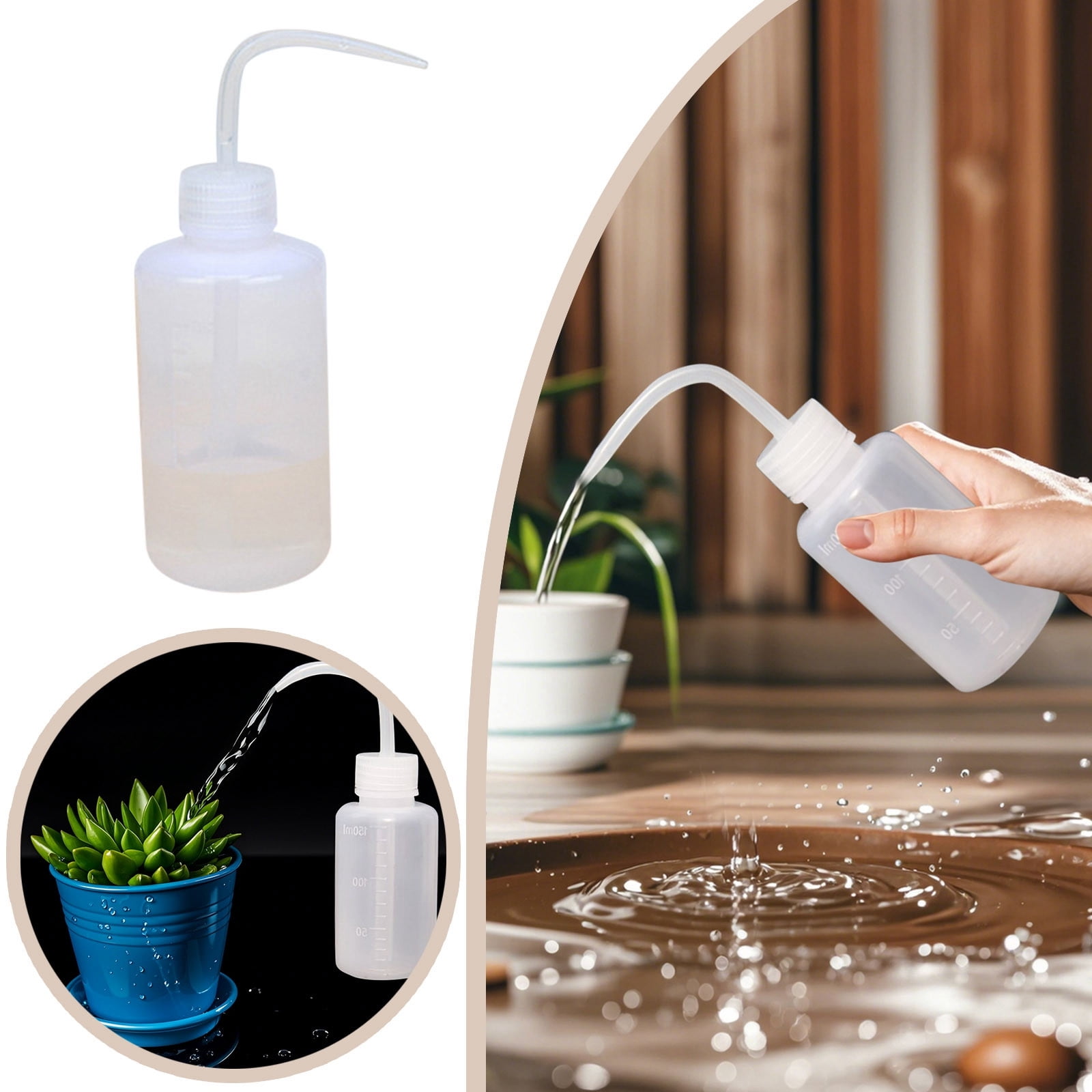 Squeeze Bottle Plant Watering Bottle, 1.5L Capacity with Easy Grip ...