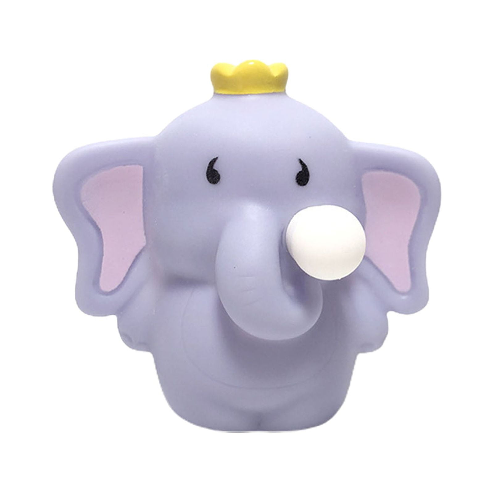 Squeeze Bubble Elephant Blowing Balloon Soft TPR Cartoon Animal ...