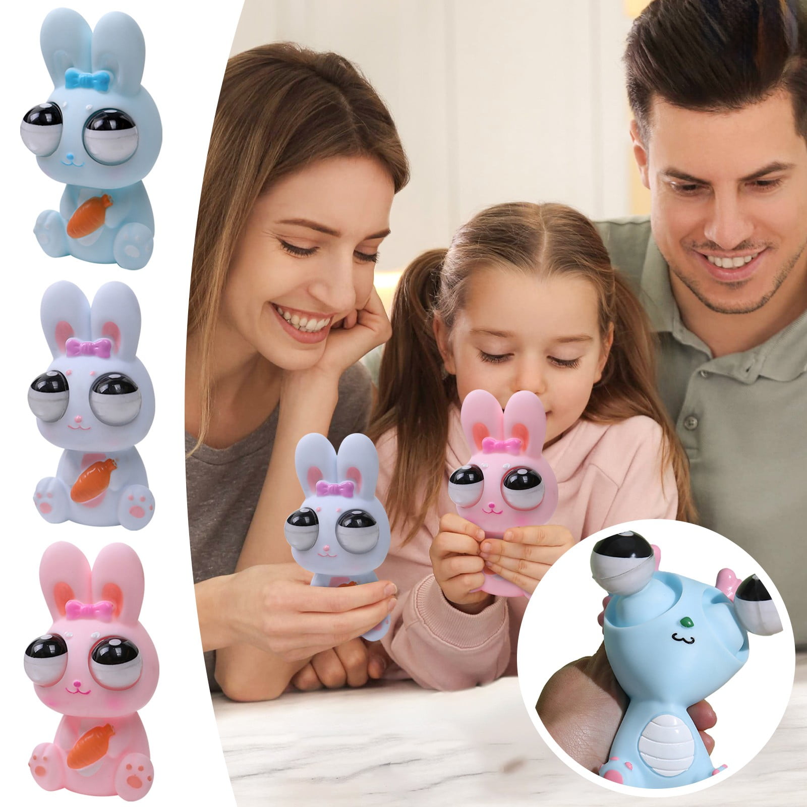 Squeeze Dragon Pop Out Eyes Toys, Eye Popping Dragon Stress Relief ...