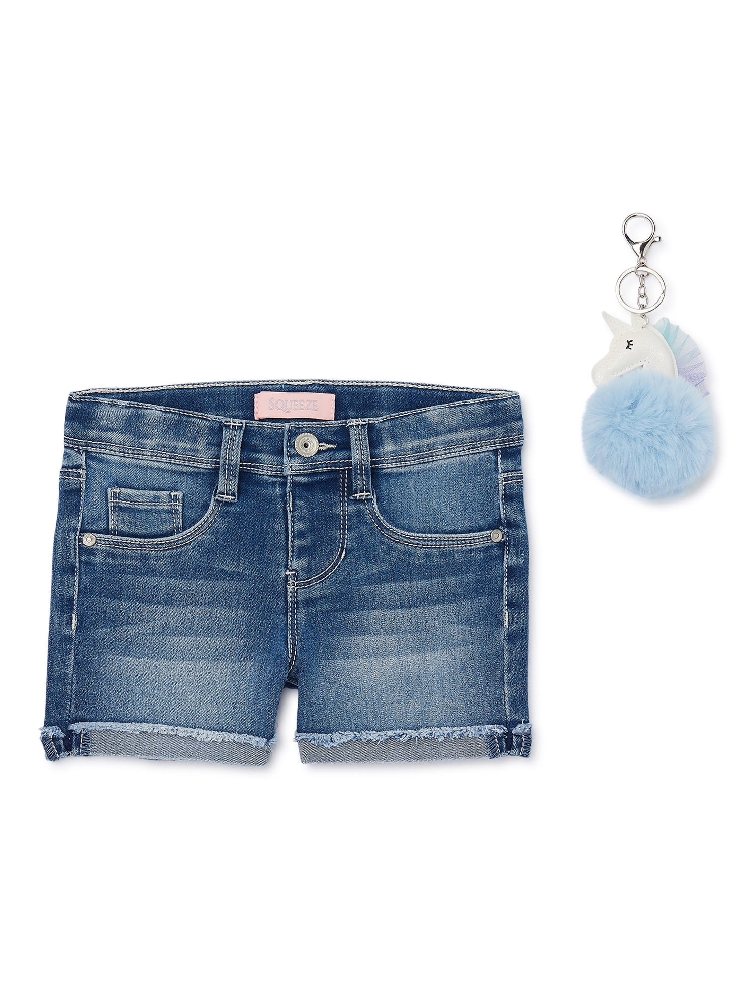 Squeeze Girls Fashion Denim Shorts with Gift with Purchase 4-12 ...