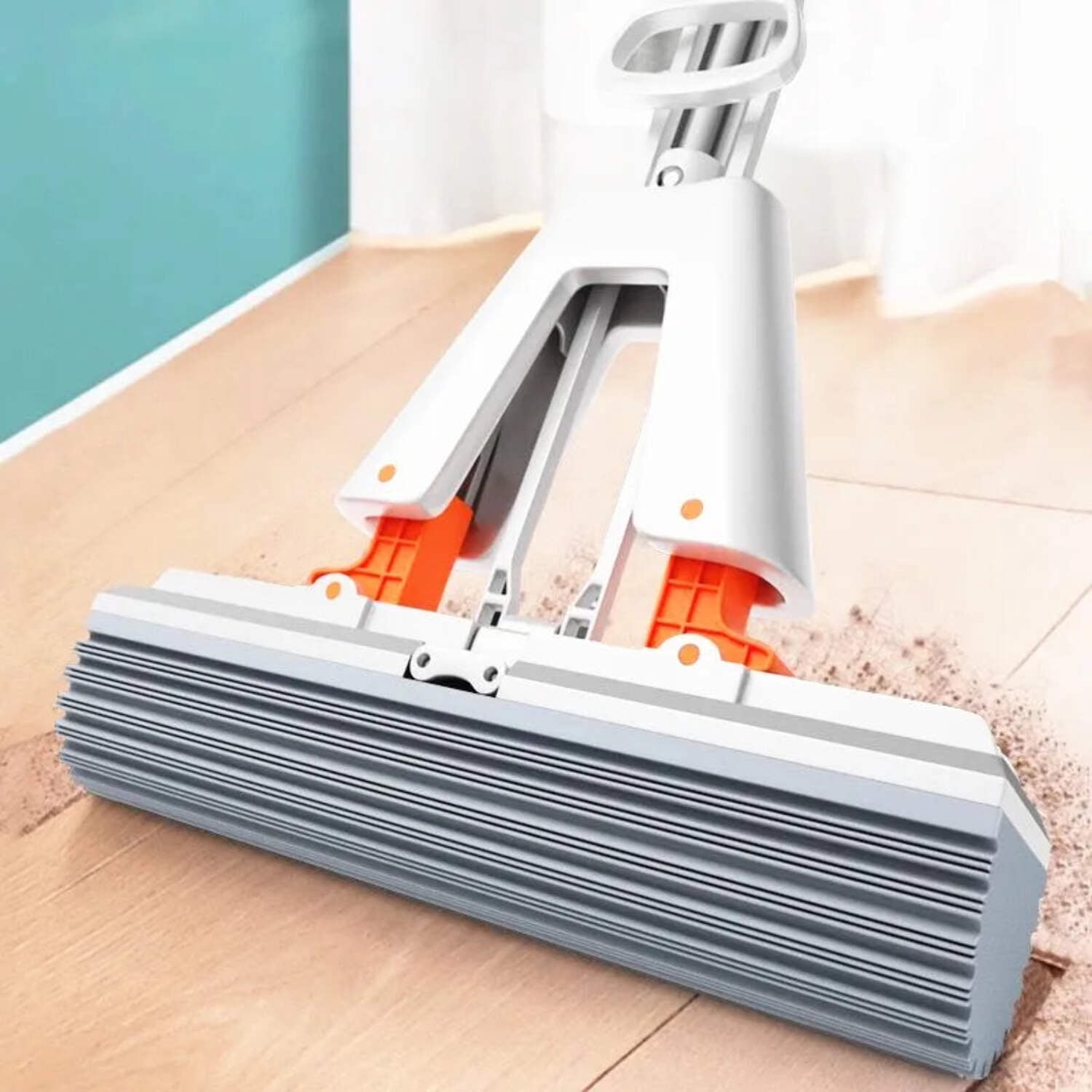 Squeeze Self-draining Collodion 2 Mop Wood Floor Tiles Spin - Walmart.com
