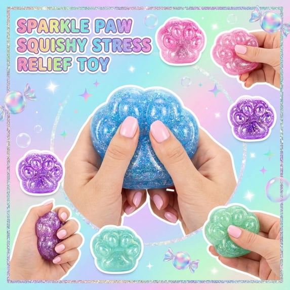 Squeeze Squeeze, Stress Squeeze, Squeeze Paw, Sensory Squeeze, 2X2 In ...