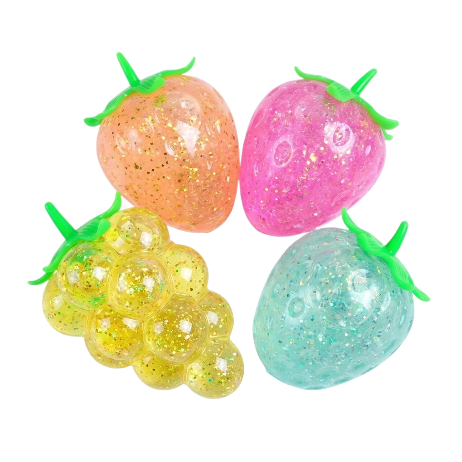 Squeeze Stress Toys, Sensory Squeeze Toys, Shaped Squeeze Toys, 3 In, 4 ...